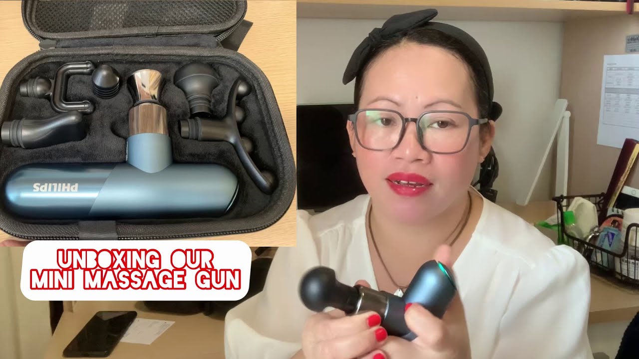 Unboxing Review Of Mini Massage Gun | Expat Overseas - YouTube