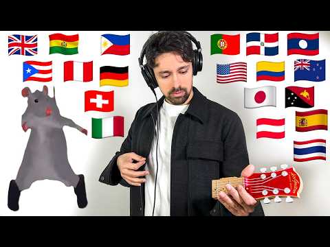 Viral Rat dance meme on 67 cool instruments from around the world!