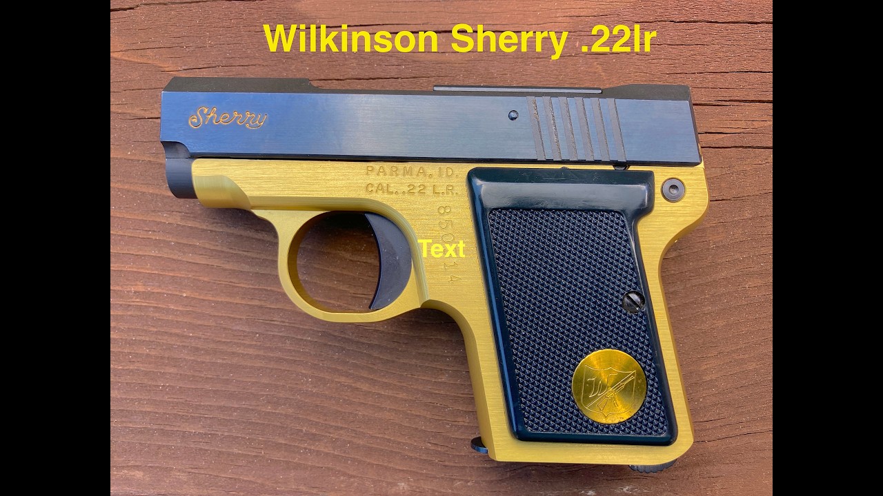 The Wilkinson Arms Sherry .22 Pistol - YouTube