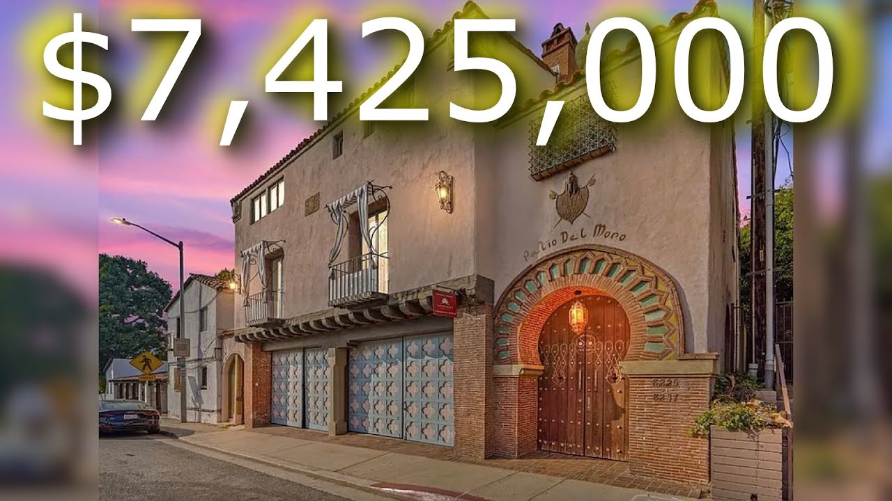 Welcome to “Patio del Moro” $7,425,000 Spanish Casa in West Hollywood ...
