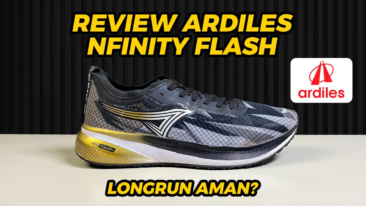 Review Sepatu Running Ardiles Nfinity Flash | Seriusan ini aman buat ...