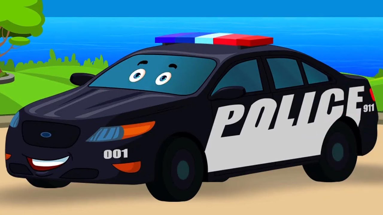 Police Car, Street Vehicles + More Transport Songs for Kids - YouTube