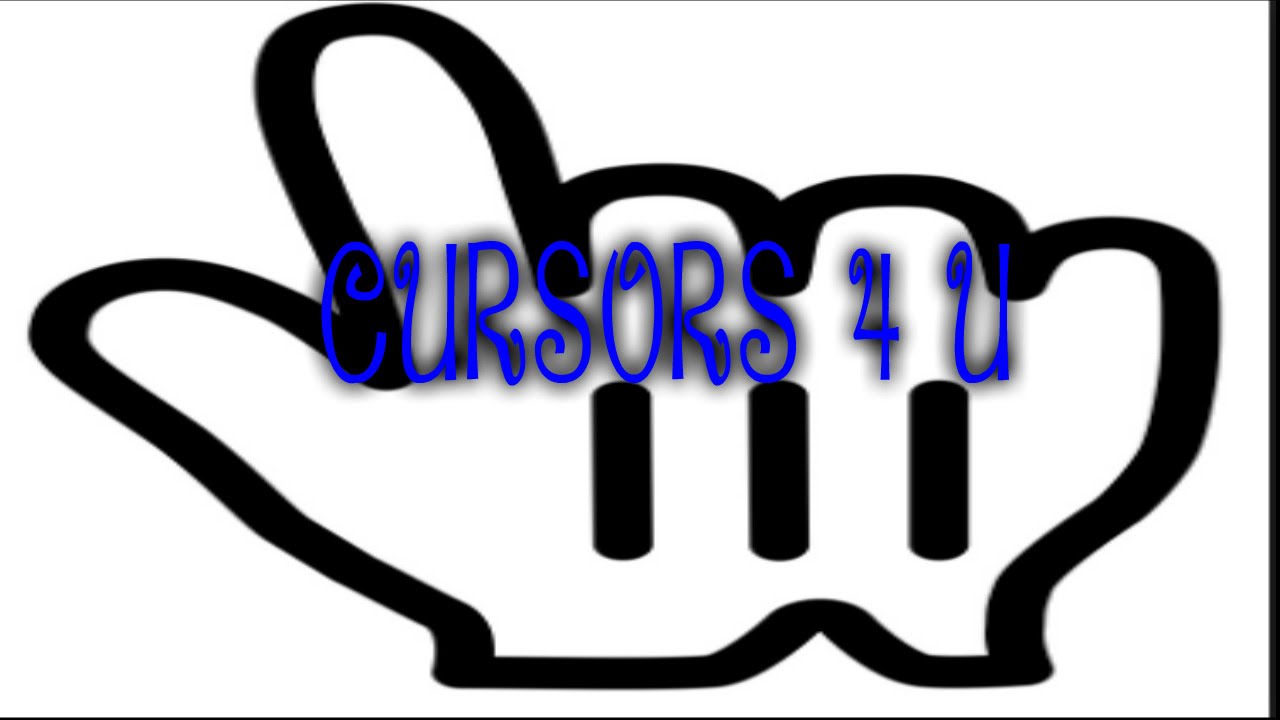 HOW TO GET COOL CURSORS!!!!! - YouTube