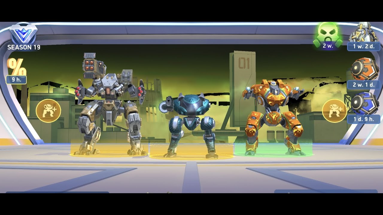 Mech Arena - Using Fan Recommended Hangers! - YouTube