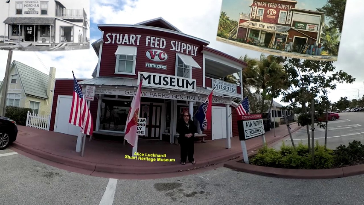 360 Degree Video Tour - Sailfish Historical Art Markers - Downtown ...