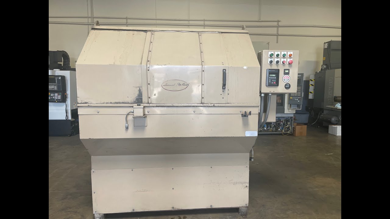 2001 HAMMOND ROTO-FINISH MODEL RCB-6 CENTRIFUGAL BARREL FINISHING ...