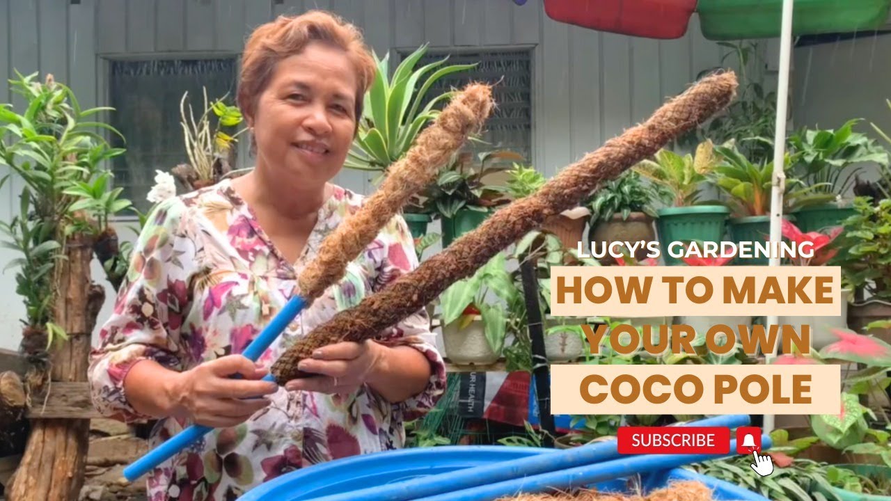 How to Make your Own Coco Pole | Lala Lucy - YouTube