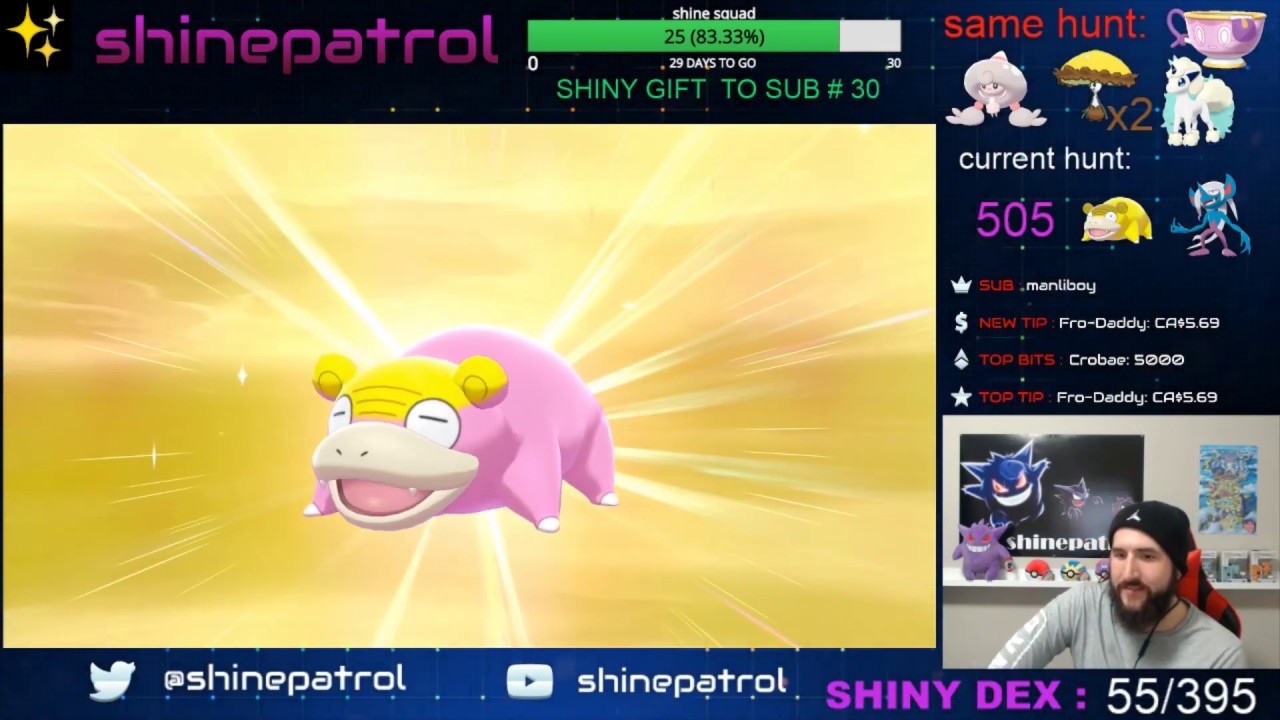 GOLDEN GALAR SLOWPOKE!! under odds masuda method! - YouTube