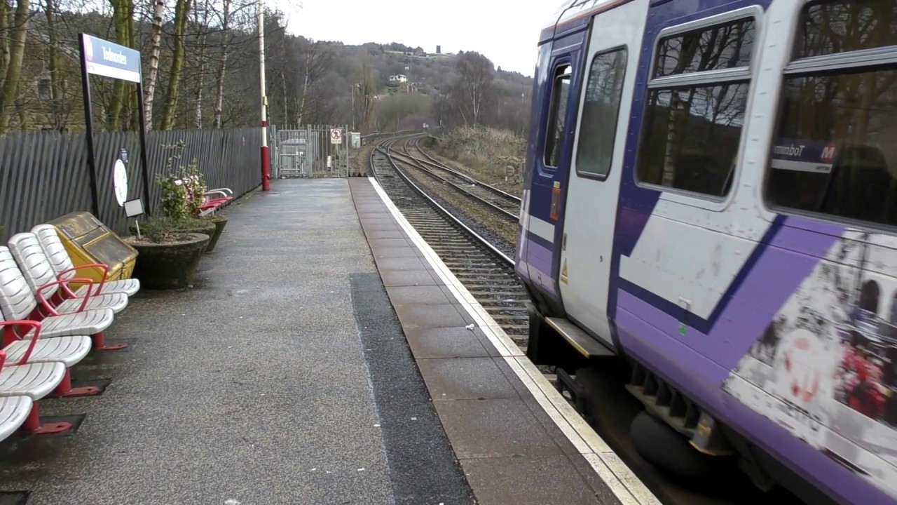 Northern Rail Class 155 Departing Todmorden (15/1/18) - YouTube