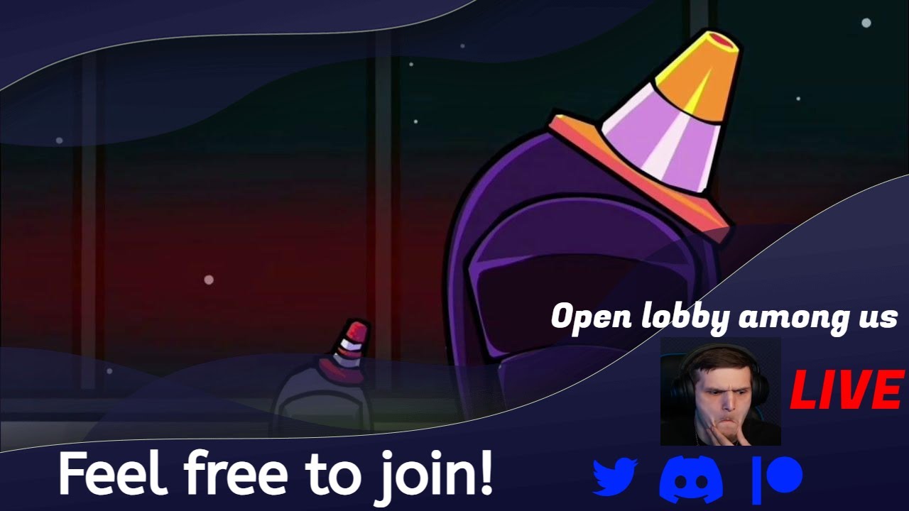 Among us playing with viewers!!, open lobby - LIVE - YouTube