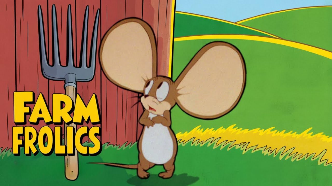 A Classic Cartoon Farm Comes to Life! | Farm Frolics (1941) - YouTube