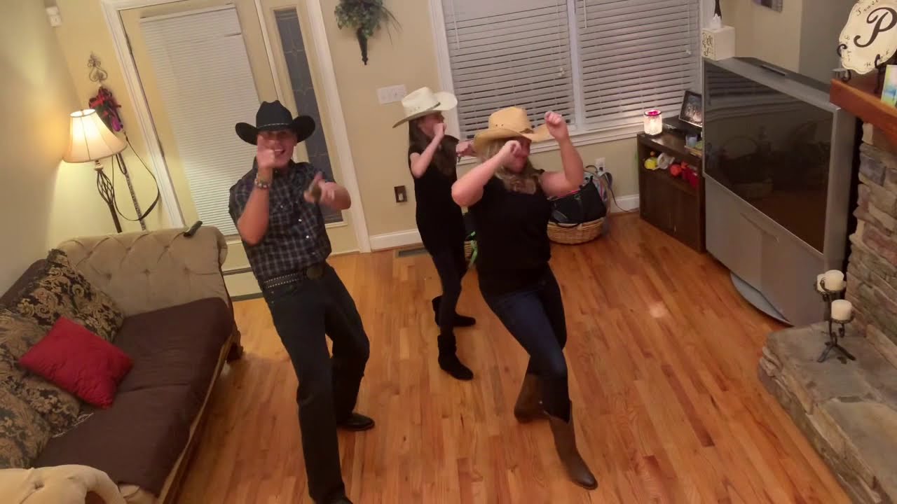 Wobble Line Dance - YouTube