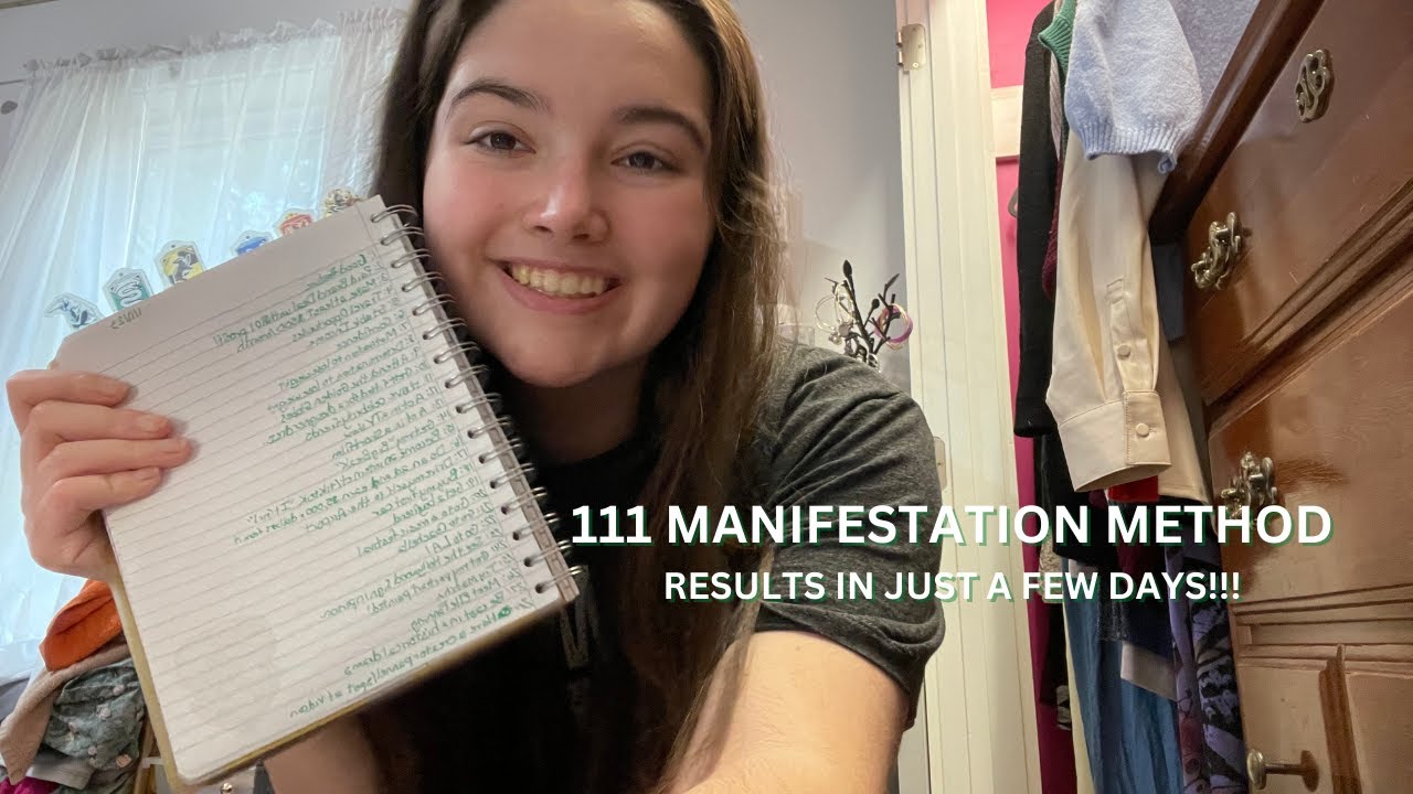 111 manifestation method || the perfect method for an obsessive ...