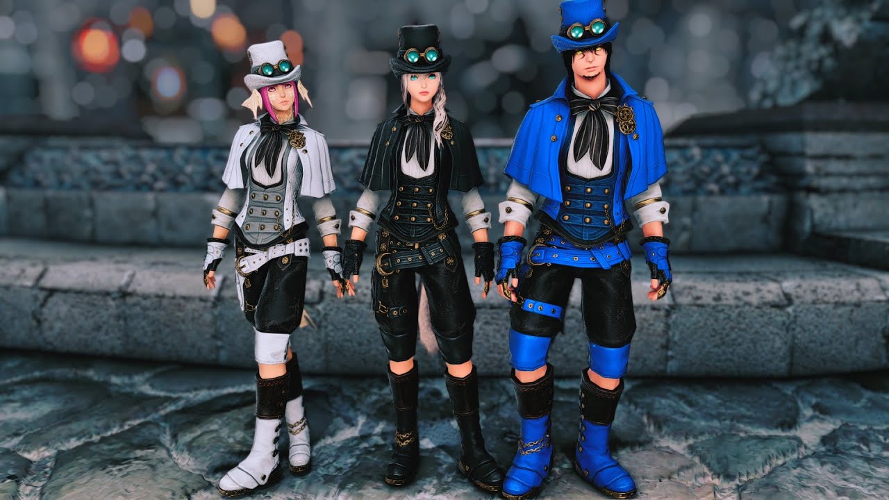 Final Fantasy XIV - Baronial Outfit - YouTube