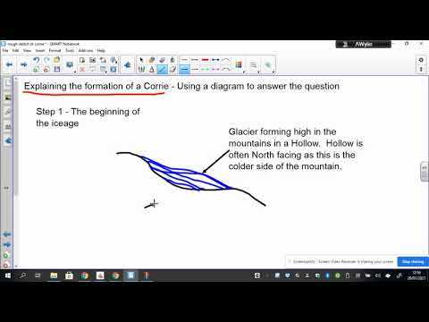 Explaining the formation of a Corrie - YouTube
