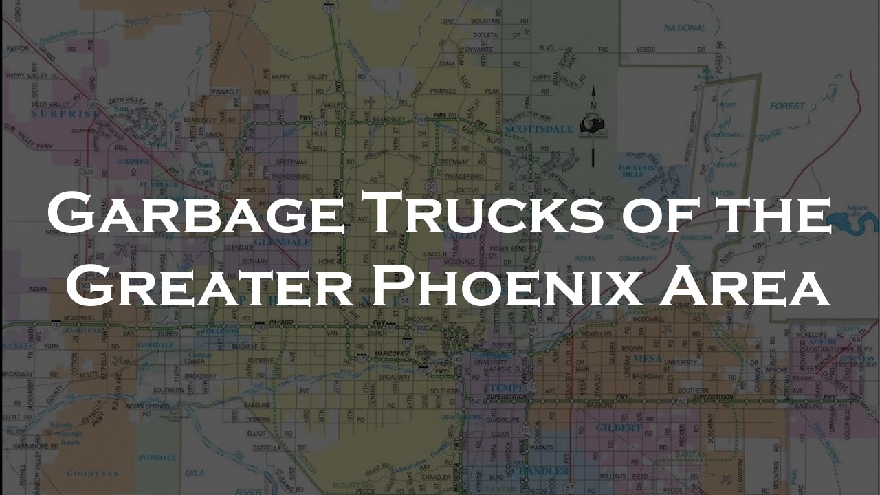 Garbage Trucks of the Greater Phoenix Area - YouTube