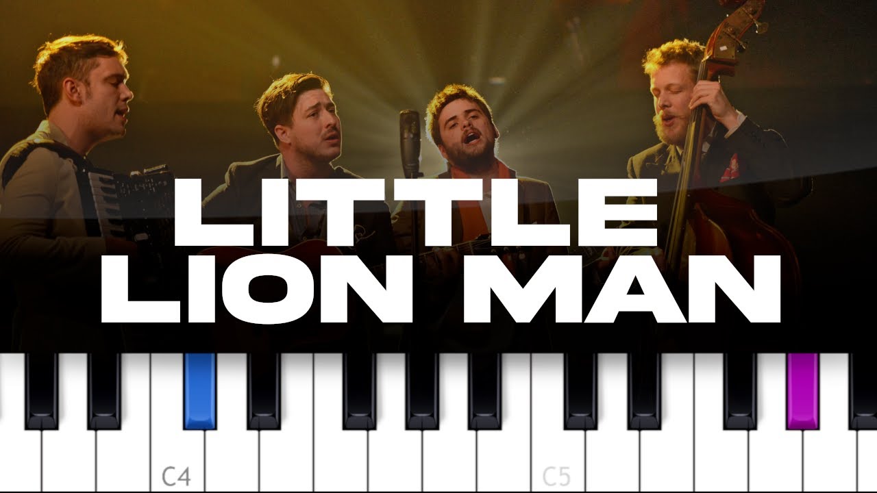 Mumford and Sons - Little Lion Man (piano tutorial) - YouTube
