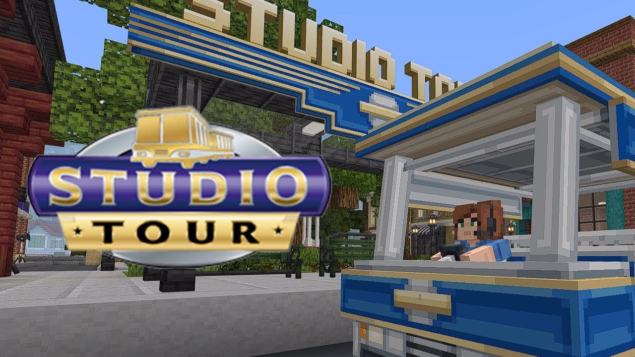 Universal Studio Tour - Minecraft Bedrock Event Ride! - YouTube