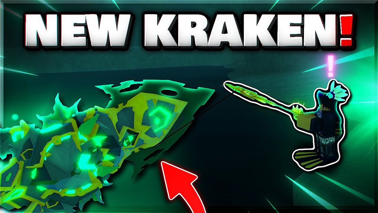 I CAUGHT THE KRAKEN AND COMPLETED THE ATLANTIS UPDATE IN FISCH! - YouTube