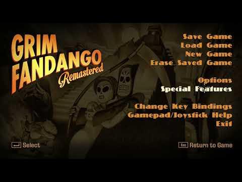 [playthrough] Grim Fandango pt1 :: short stream - YouTube