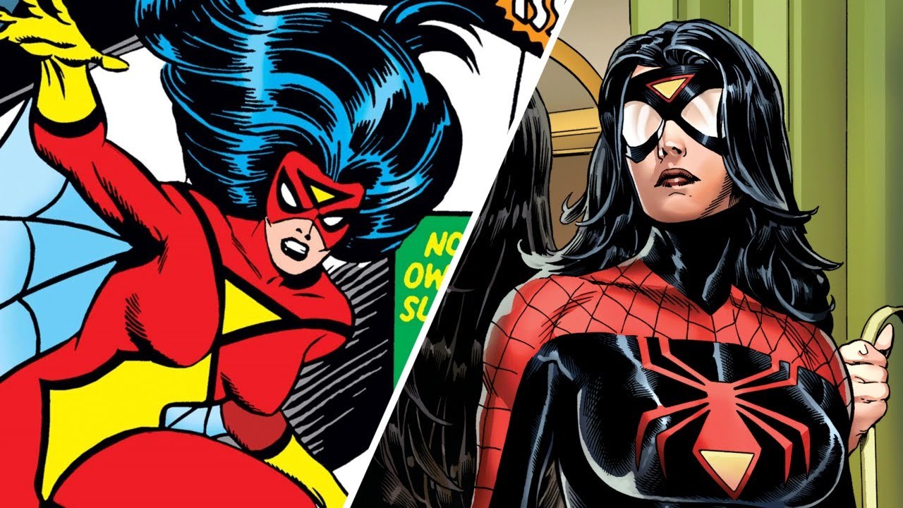 Spider-Woman's Costume Through the Years! - YouTube