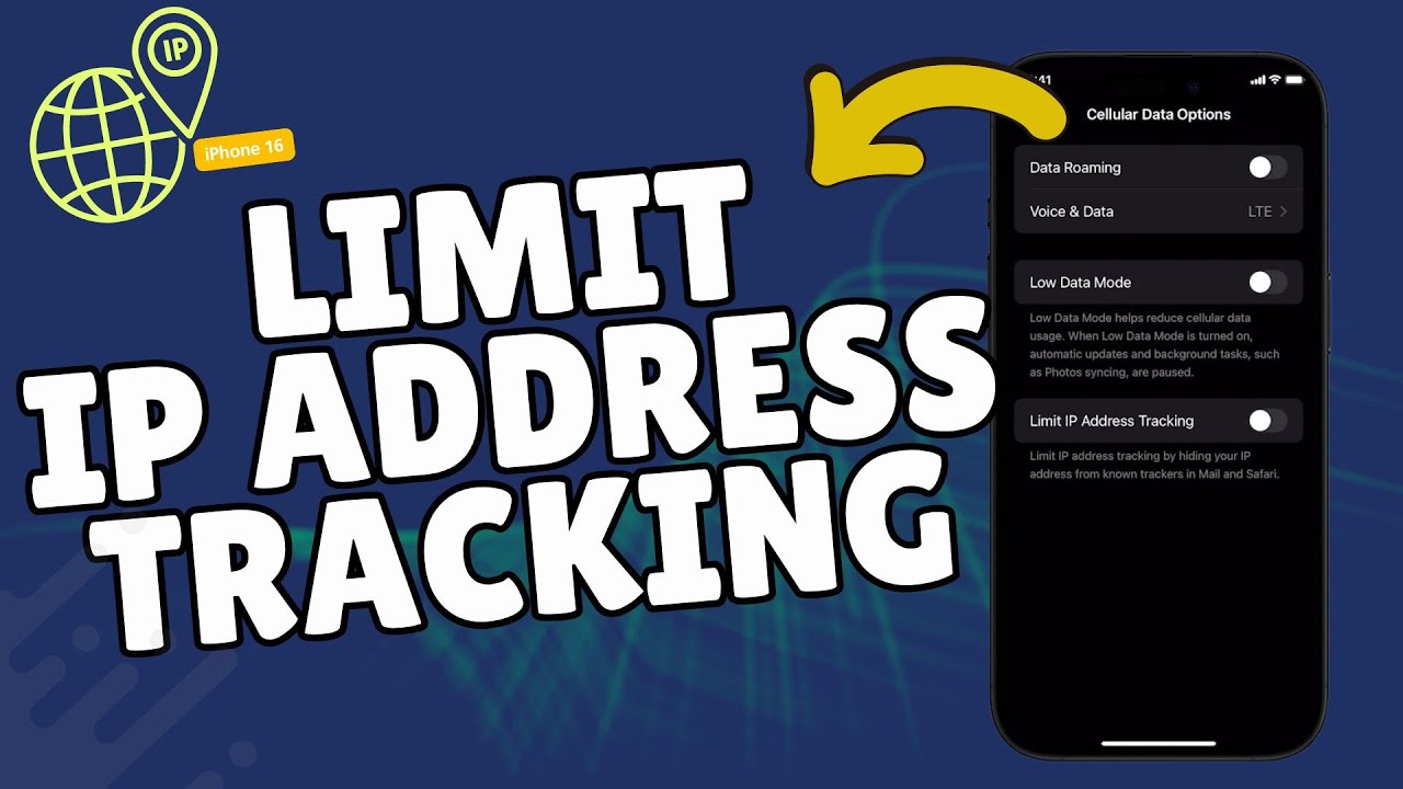 How to Limit IP Address Tracking on iPhone 16 - YouTube