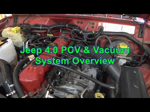 Jeep 4.0 LITER PCV / CCV & Vacuum System Overview. YJ, XJ, ZJ, WJ, TJ, 4.0 6cyl