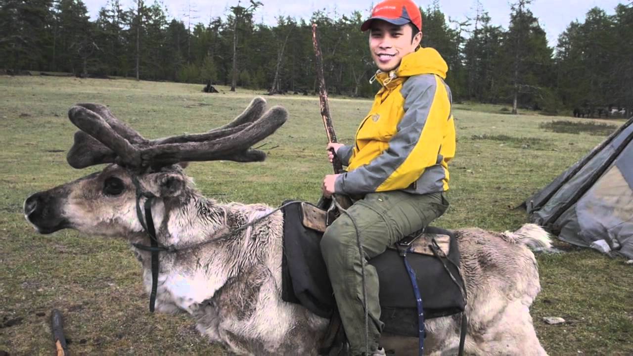 Reindeer Riding at Khovsgol Lake - YouTube