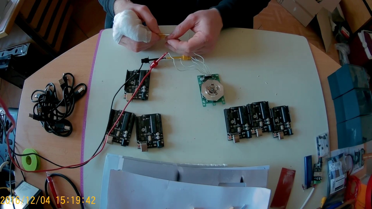 Panasonic AN8244SB polygon mirror motor - YouTube