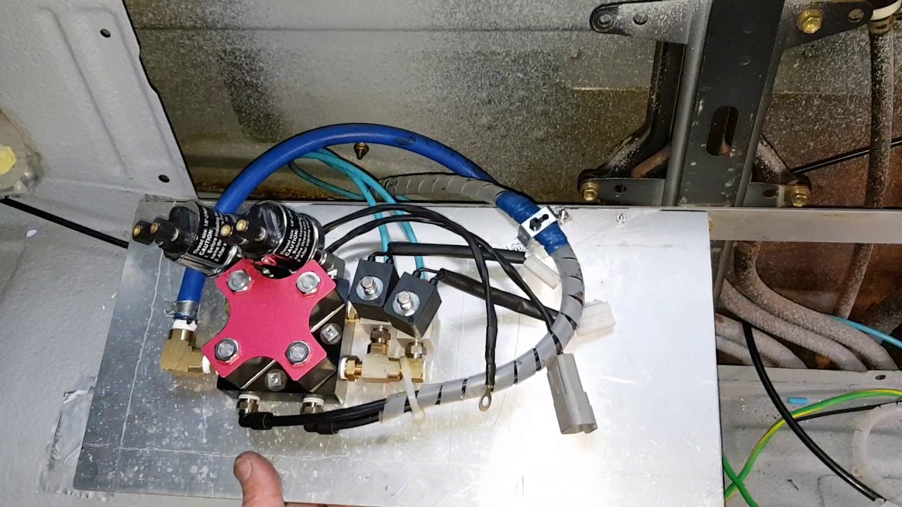 60-Series air solenoid panel - YouTube