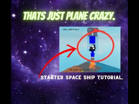 Plane crazy | Starter rocket ship tutorial! - YouTube