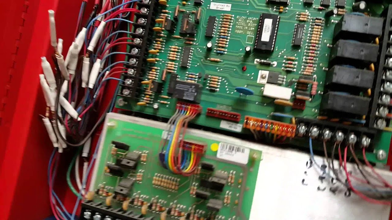 SK-5207 Fire Alarm Panel - YouTube