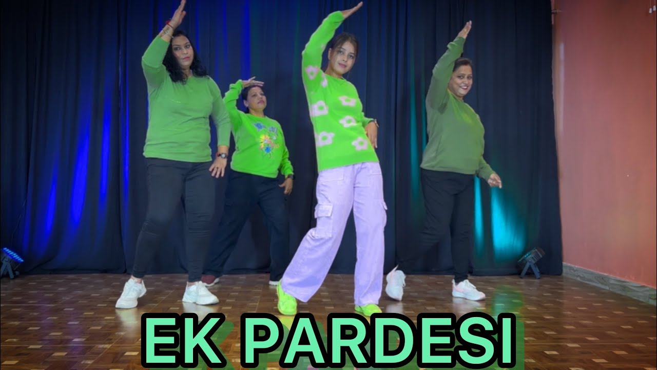 EK PARDESI MERA DIL LE GAYA | DANCE COVER | EASY STEPS | SHREYA ...