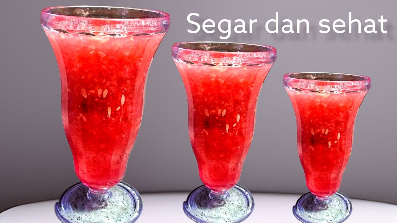 Minuman super murah,tapi rasa nya seperti jus di restoran - YouTube