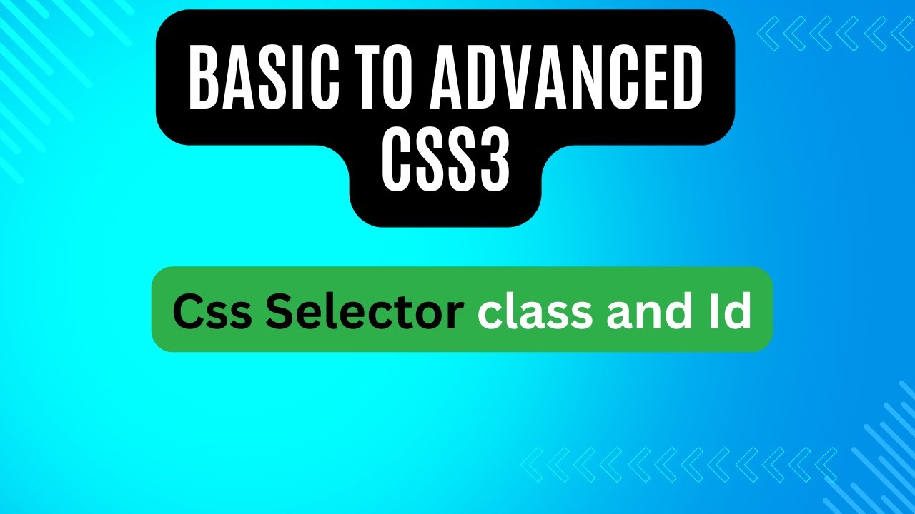 Learn about css Class and Id. Basic to advanced css3 about class and id - YouTube