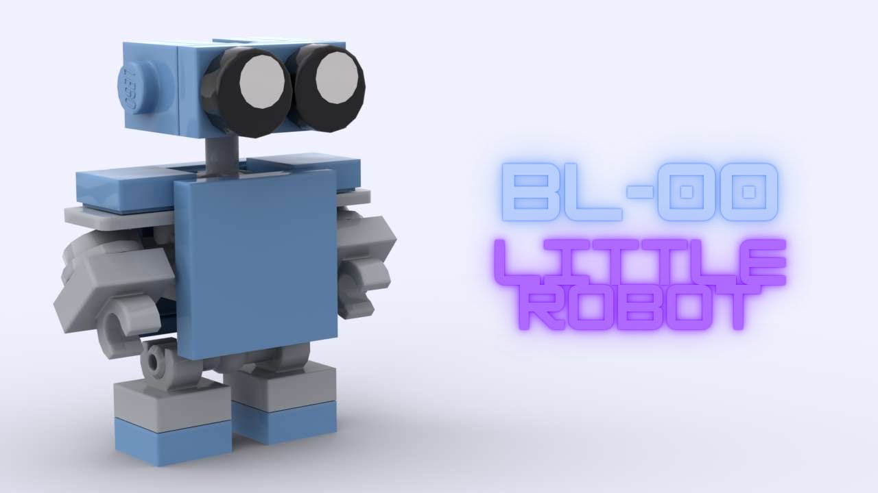 How to make BL-00 (a cute little robot by Tom Gerardin) out of LEGO ...