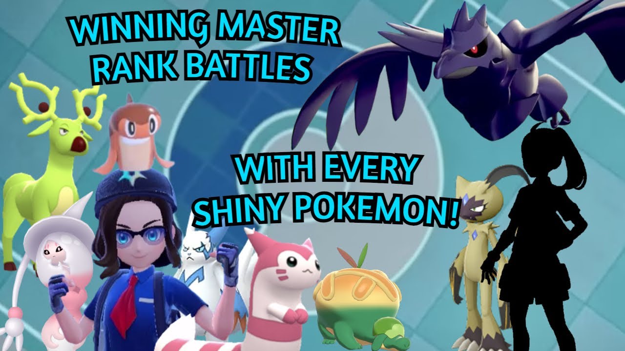 BATTLING WITH EVERY SHINY POKEMON IN MASTER RANK!! HOW TO MAKE ANY ...