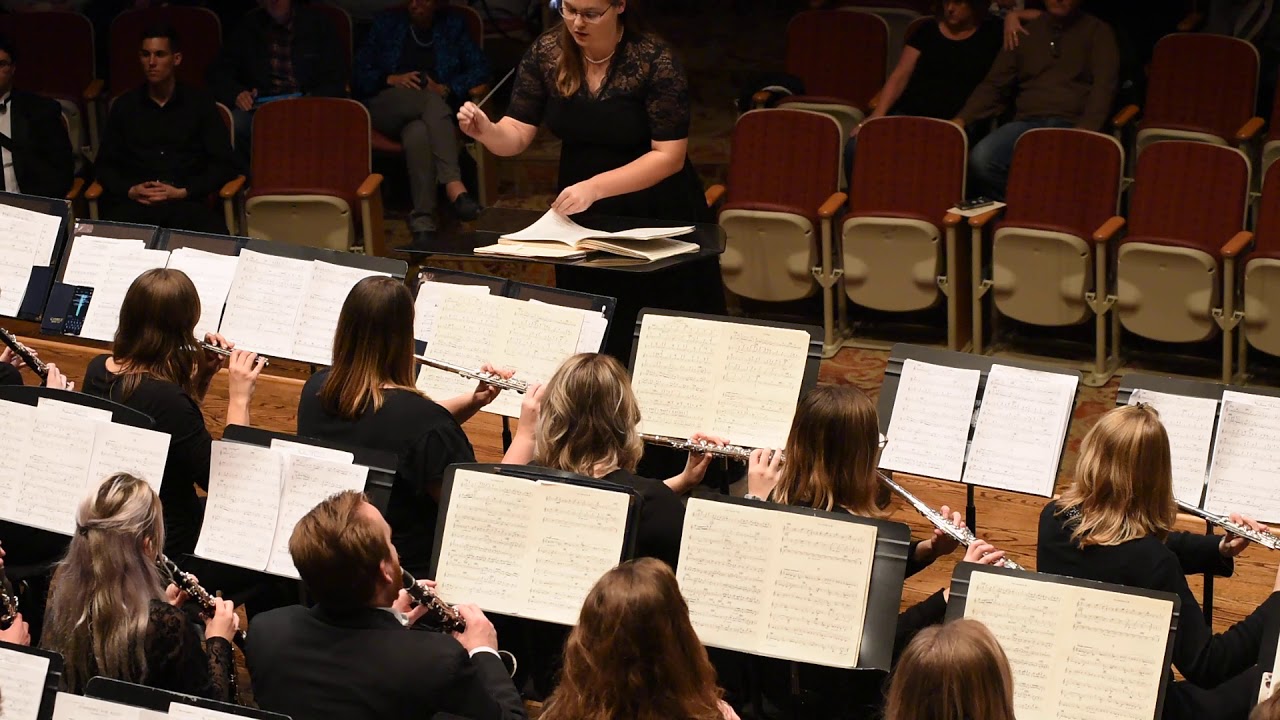 Sarah K. Kois - Symphony for Band - Persichetti - YouTube
