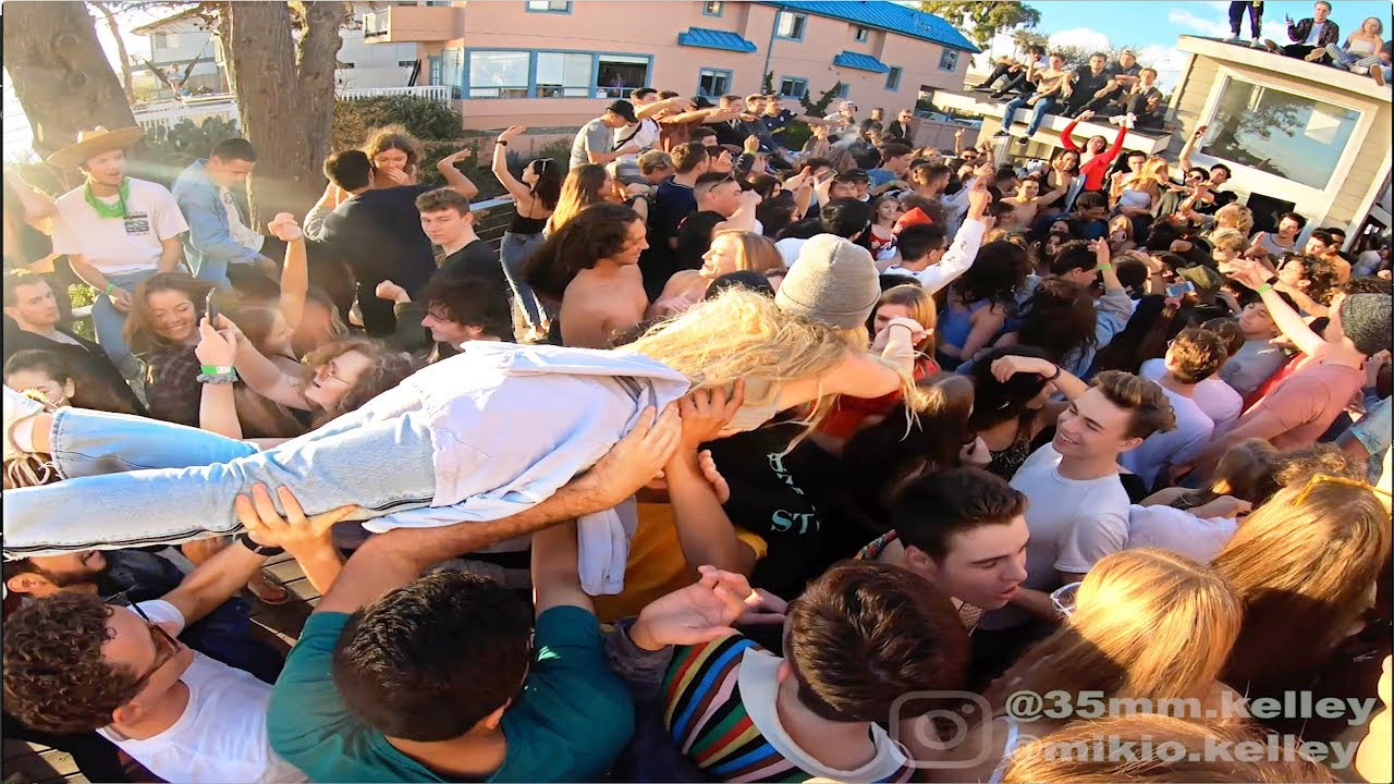 INSANE UCSB RAGER Day PARTY! SB Snow Club x FREE HUEY 2019 ...