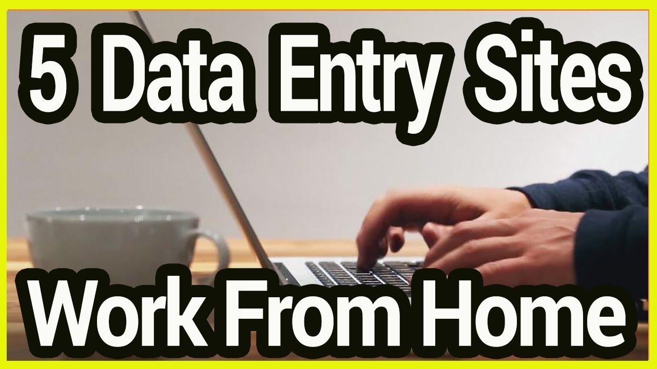 5 Data Entry Home Based Online Job Sites - Earn Money Online 2019 - YouTube