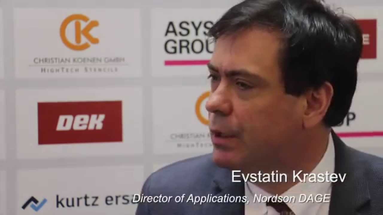 Evastatin Krastev, Director of Applications, Nordson Dage at SMT Hybrid ...