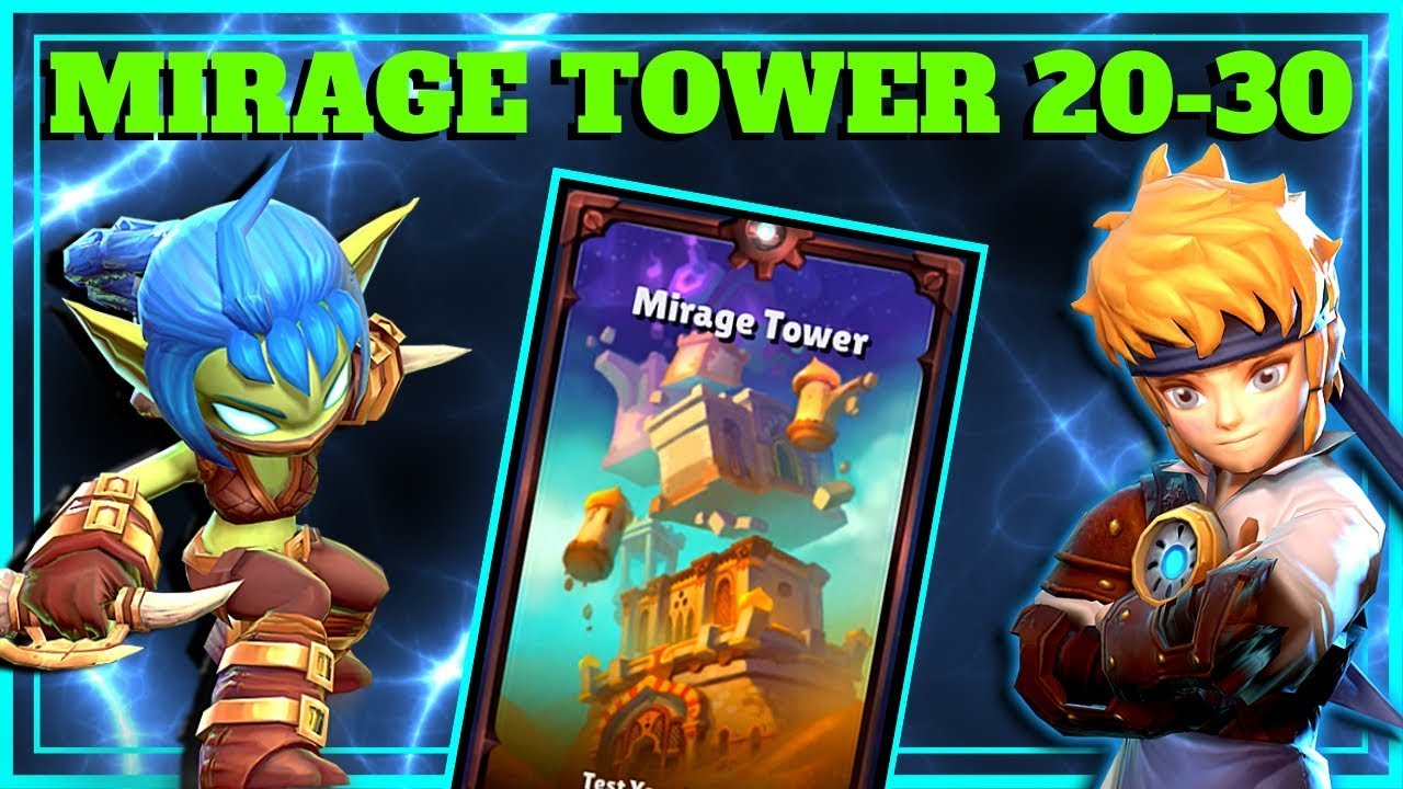 [SKYLANDERS Ring of Heroes] MIRAGE TOWER 20 30 - YouTube