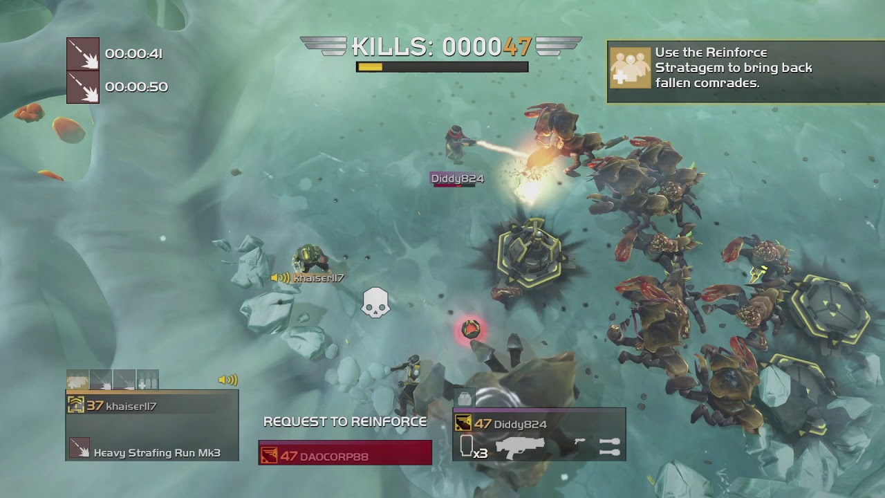 Let's Play Helldivers Getting The New Turret pt1 - YouTube