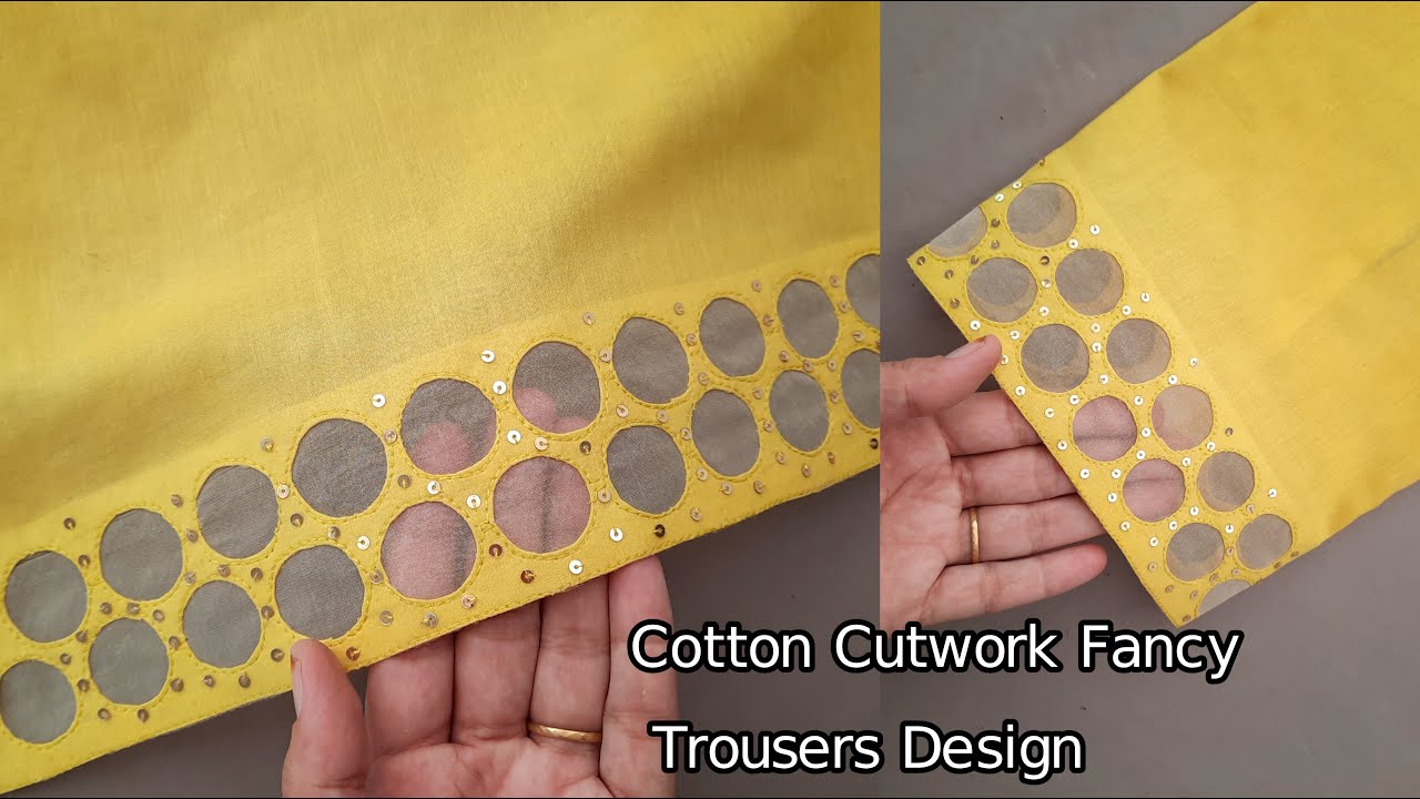Eid special cotton trouser Design _ Latest Trouser design _ Trendy ...