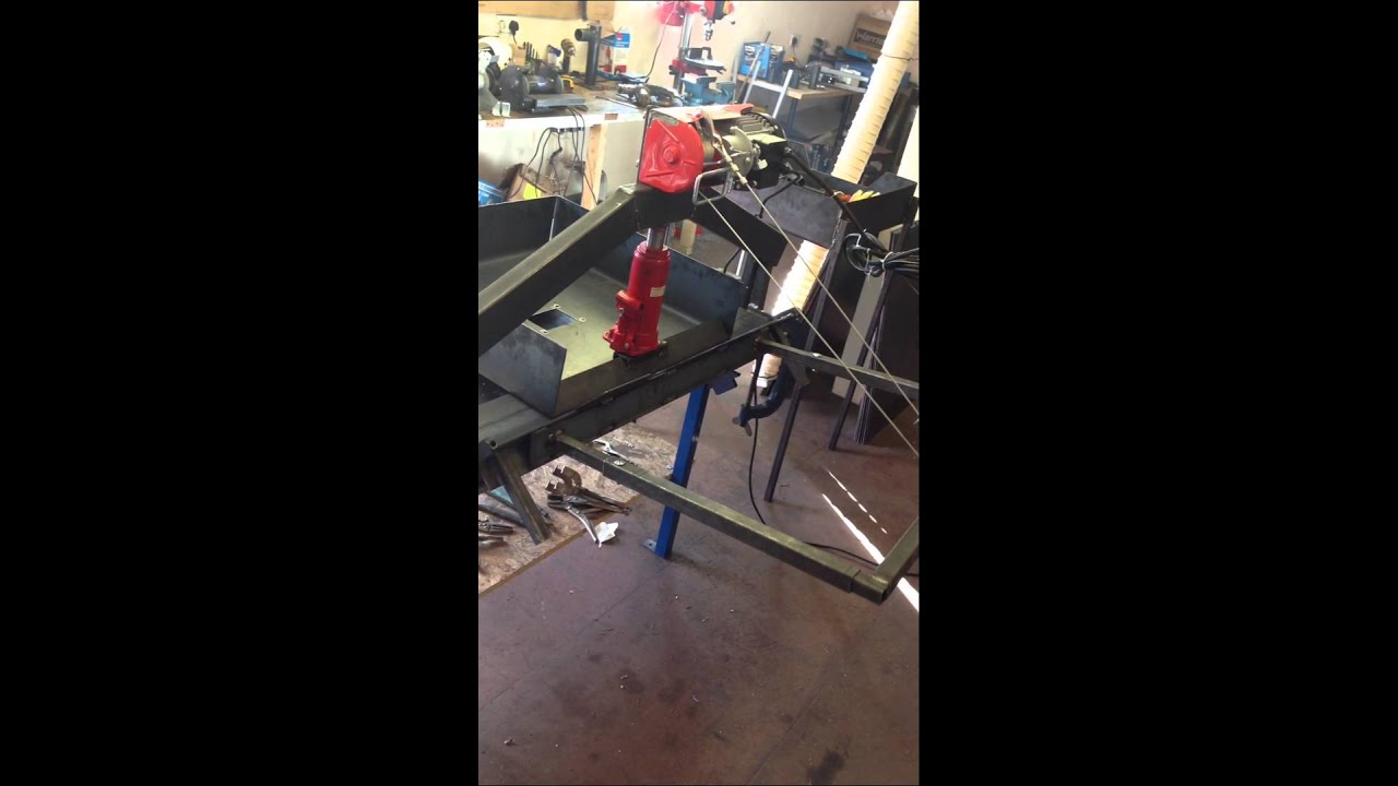 Sheet Metal Folder Box and Pan folding Machine - YouTube