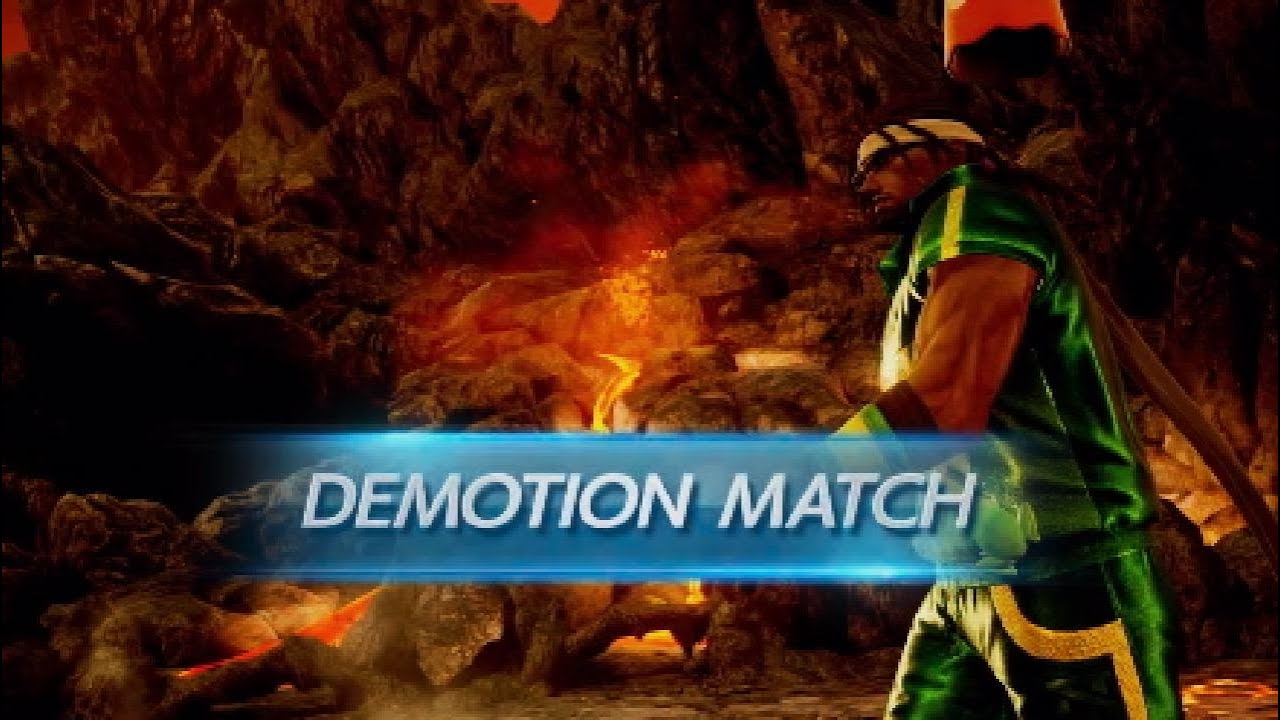 Mr. Demotion Man TEKKEN 7 Rank match - YouTube