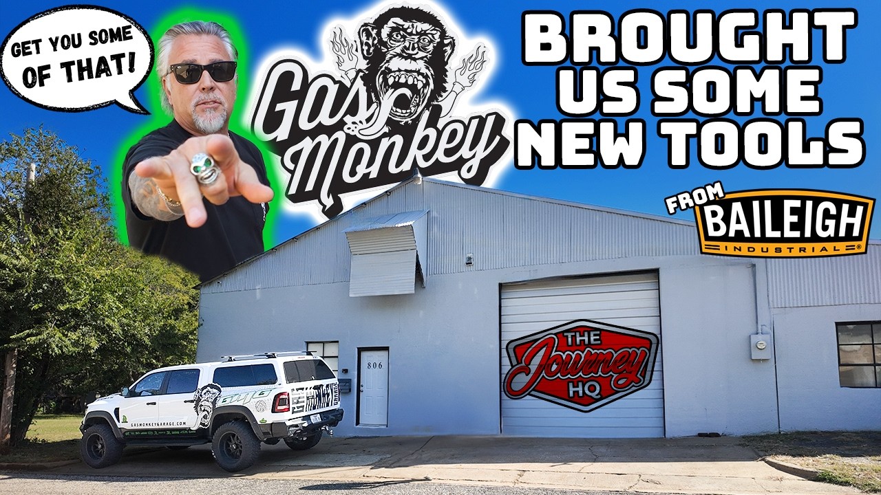 Gas Monkey Garage Shocks Us With $15,000 Worth of Tools! - YouTube
