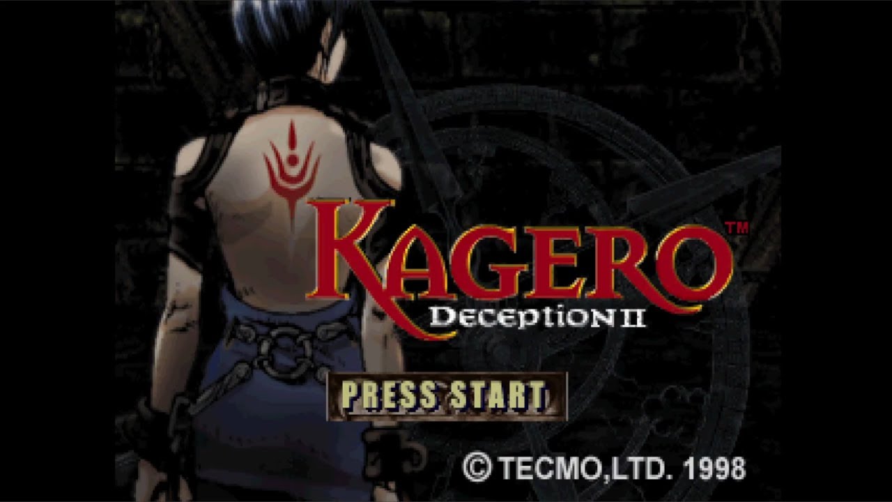 Kagero - Deception II - Sony PlayStation - Intro & Title Screen - YouTube