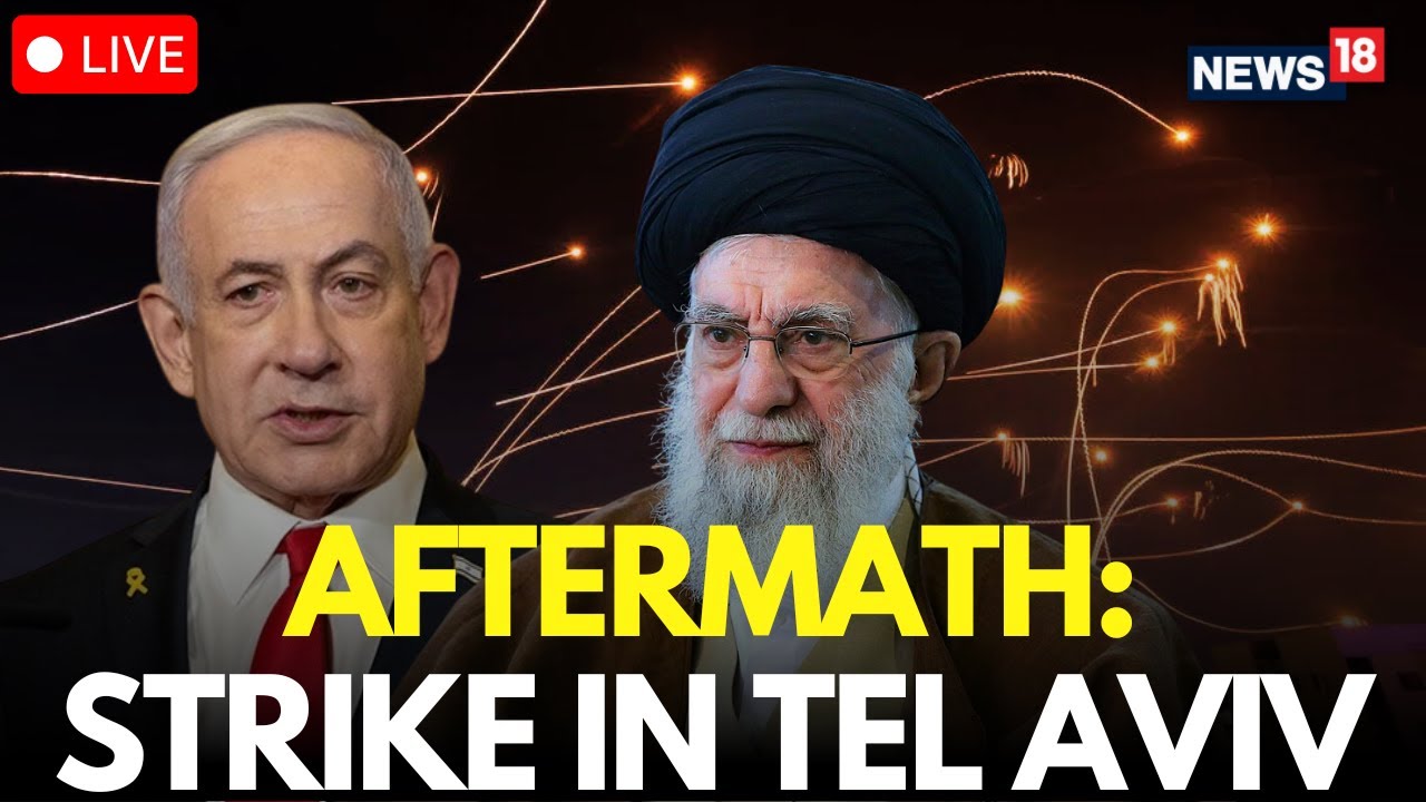 Tel Aviv Live Cam: Explosions Heard As Iran Launches Counterstrikes On ...