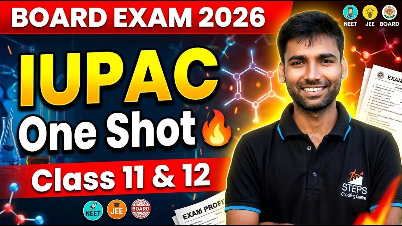 Copy of ORGANIC CHEMISTRY IUPAC NOMENCLATURE CLASS 11 & 12 - YouTube